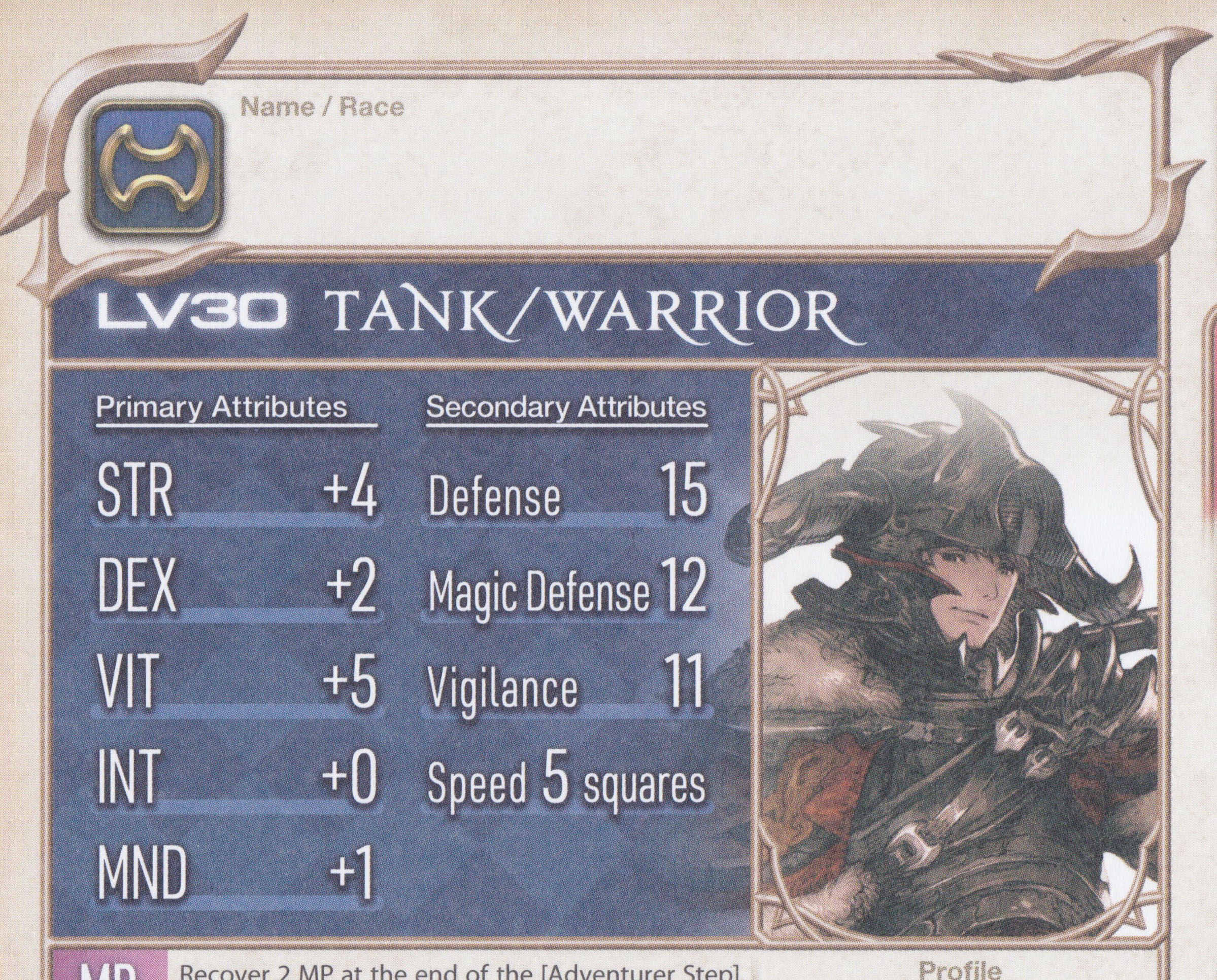 Final Fantasy XIV TTRPG – pregen deep dive part 1: the warrior – Math ...